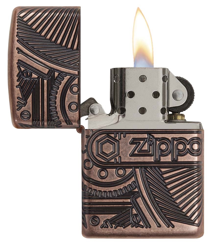 Armor™ 360 Cut Zippo Gear (Z-29523) - Orijinal Zippo Ürünleri Resmi ...